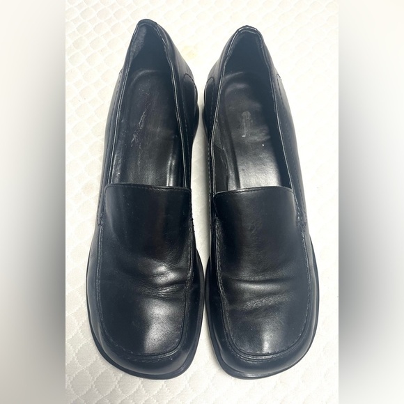 Shoes | Vintage 9sy2k Chunky Square Toe Grunge Academia Loafers Size 10 ...